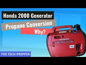 Honda EU2000i Propane Converstion - Why I switched to Propane