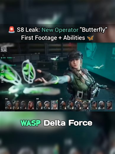 S8 Leak: Introducing New Operator Butterfly in Delta Force