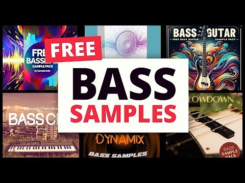900 FREE Bass Samples & Bass Sample Packs