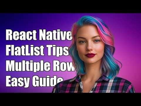 React Native horizontal FlatList with multiple rows