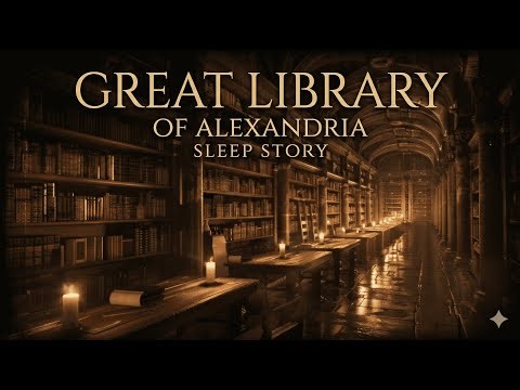 Sleep in The Great Library of Alexandria (Ancient History Sleep Story)