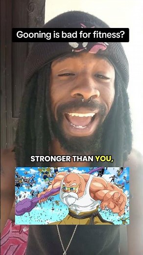Can you be strong and be a gooner? #calisthenics #anime #gymmotivation
