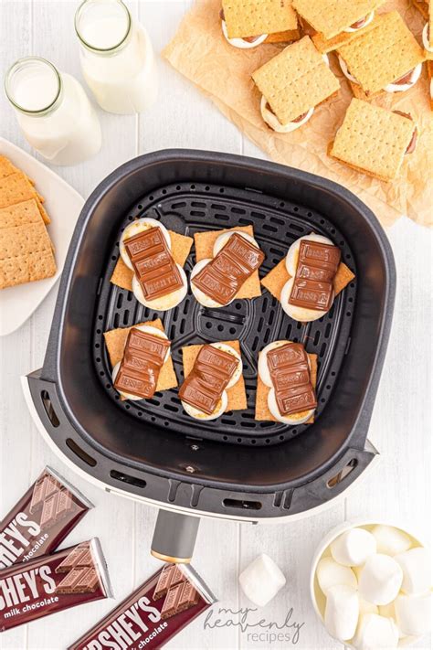 Air Fryer S Mores My Heavenly Recipes