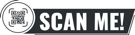 QR Code Scan Me In Speech Bubble Scan Me Concept Icon 16404587
