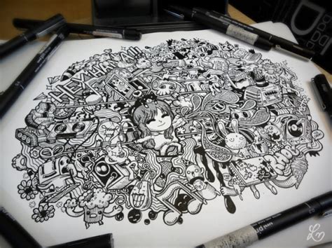 40 Creative Doodle Art Ideas To Practice In Free Time