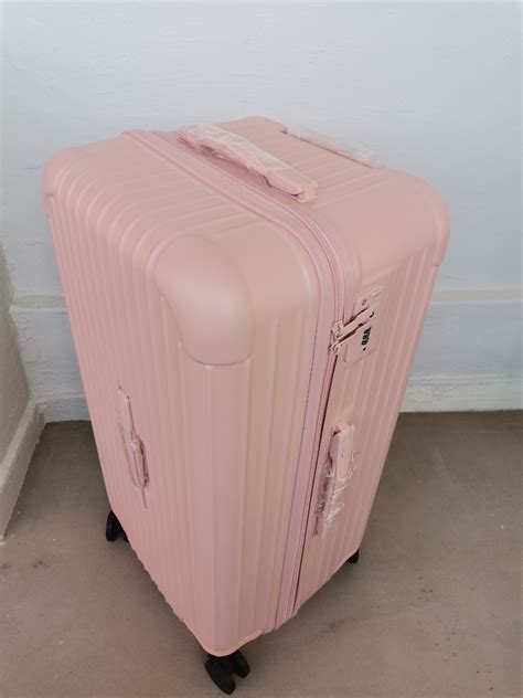Pink Rimowa Like Luggage Hobbies Toys Travel Luggage On Carousell