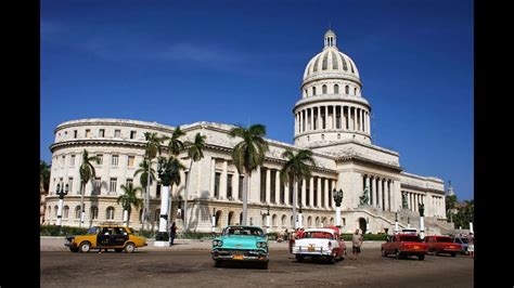 Cuba S National Capitol Building In Central Havana YouTube