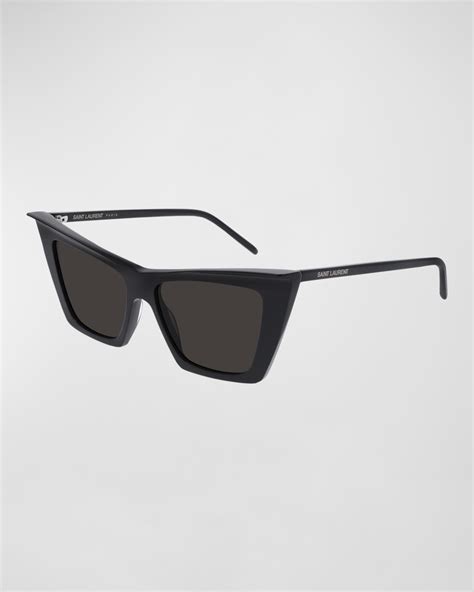 Saint Laurent Cat Eye Acetate Sunglasses Neiman Marcus