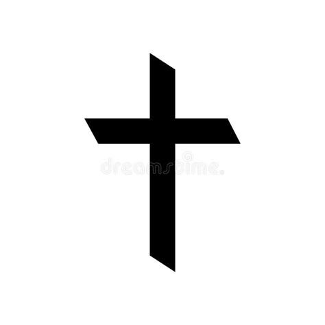 Símbolo De Una Cruz De La Iglesia Símbolo De La Religión Del