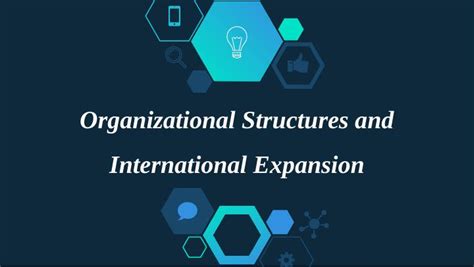 Organizational Structures And International Expansion A Case Study Of