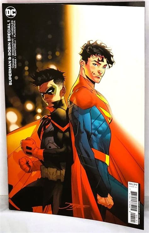 Superman And Robin Special Jorge Jimenez Variant Cover B Dc Comics