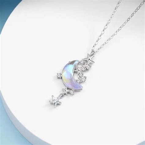 Fashion Moon Star Chokers Pendant Necklaces For Women Jewelry Party