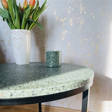 Stolik Kawowy Z Blatem Terrazzo Ecuador Dream Cm Marmurowa Pracownia