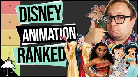 Every Disney Animated Movie Ranked Tier List YouTube