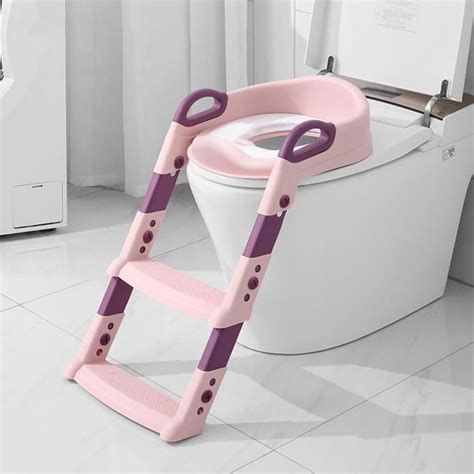 VINTEKY Réducteur WC Siège de Toilette pour Enfants Echelle