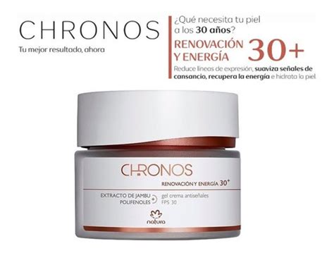 Natura Chronos 30 Tratamiento Gel Crema Antiseñales De Día Mercado Libre