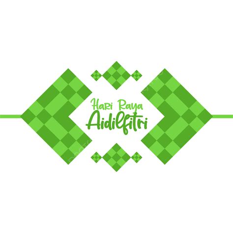 Selamat Hari Raya Aidilfitri Diseño Vectorial PNG Ramadán Kareem