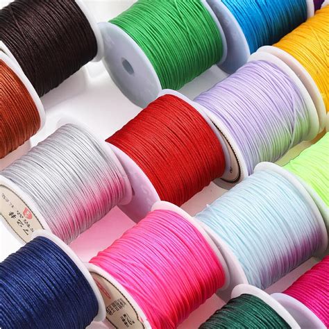 Cord N De Hilo De Nailon Para Fabricaci N De Joyas Pulsera De Nudo