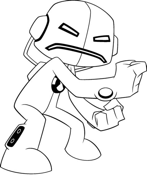 Desenhos Para Imprimir Colorir E Pintar Ben 10