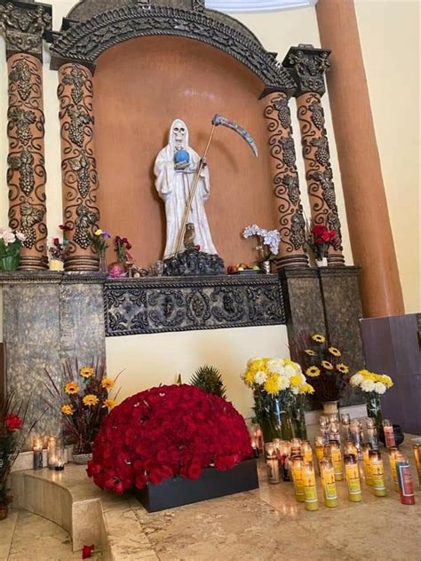 Pin En Altar Santa Muerte