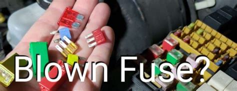 Symptoms Of A Blown Fuse