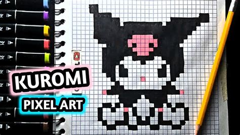 Kuromi Pixel Art En Dibujitos Sencillos Dibujo Gato Facil The Best