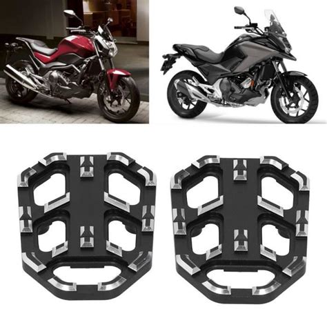 TMISHION Repose Pieds De Moto Paire De Repose Pieds Avant De Moto