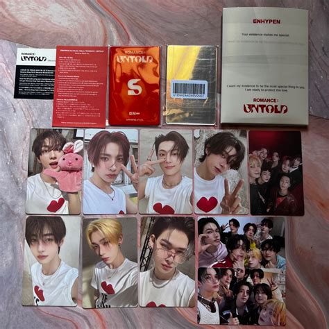 Jual READY STOCK OFFICIAL PHOTOCARD WEVERSE ALBUM ROMANCE UNTOLD