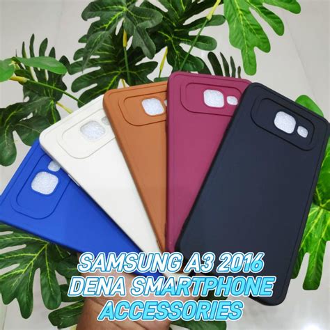 Jual Soft Case Samsung A3 2016 Samsung A310 ProCam Luxury Matte Case