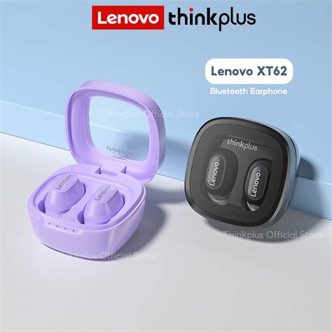 Lenovo XT62 TWS Fone De Ouvido Bluetooth Verdadeiro Sem Fio
