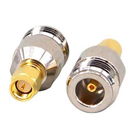 N Female Plug To SMA Male Jack RF Coaxial Adapter