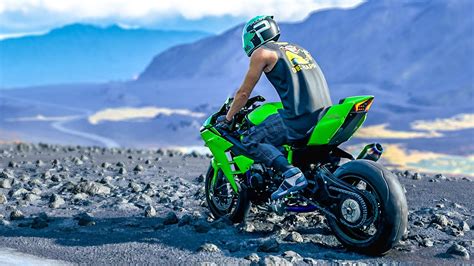 Custom Kawasaki Ninja H Exploring Hawaii Gameplay The Crew Motorfest