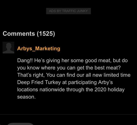 Arbys We Got The Meats Rpornhubcomments