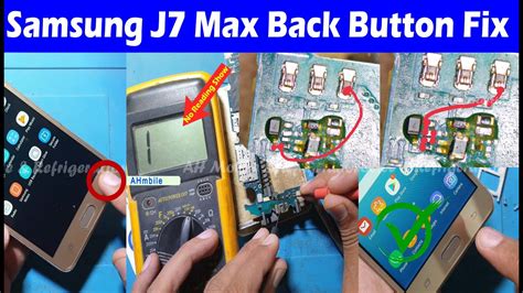 Samsung Back Button Problem Samsung J Max G F Back Button Not