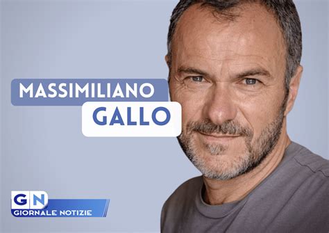 Chi è Massimiliano Gallo attore napoletano Età carriera moglie