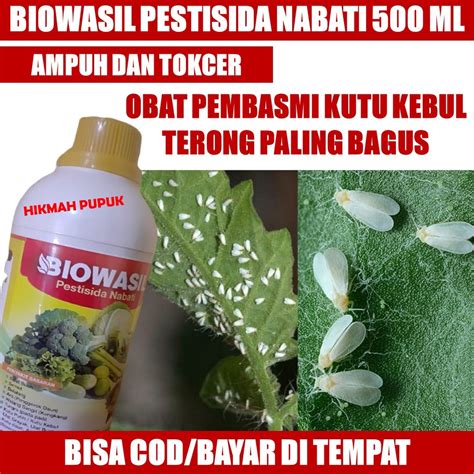 Jual TERMURAH BIOWASIL INSEKTISIDA UNTUK HAMA KUTU KEBUL CABAI PALING