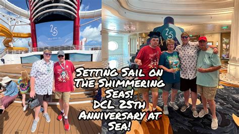 Setting Sail On The Shimmering Seas Disney Cruise Line Th
