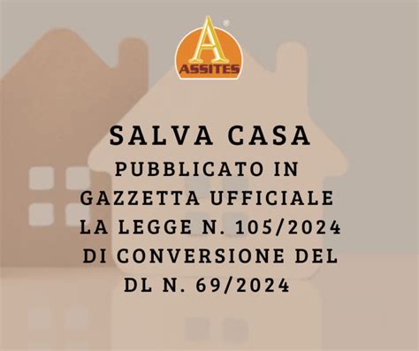 Testo Unico Edilizia In Gazzetta Ufficiale La Legge N 105 2024 Assites