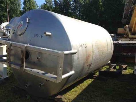 Gal Dci Inc Stainless Steel Tank New Used And Surplus