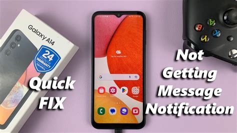 How To Enable Text Message Notifications On Samsung Galaxy A Youtube