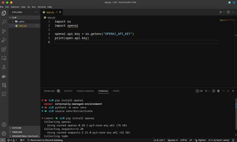 Linux Pipexternally Managed Environment