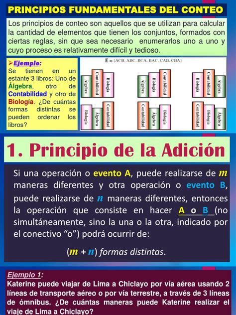 análisis combinatorio a pdf permutación combinatoria