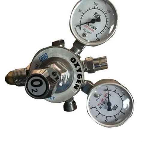 Oxygen Regulator Double Gauge At Rs 1250 Medical Oxygen Regulators In