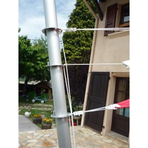 M T En Aluminium Anodis Et Ancrage En Acier Galvanis Mat En Fourreau