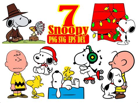 Snoopy Svg File Vector Decal Charlie Brown For Cricut Peanuts Etsy My