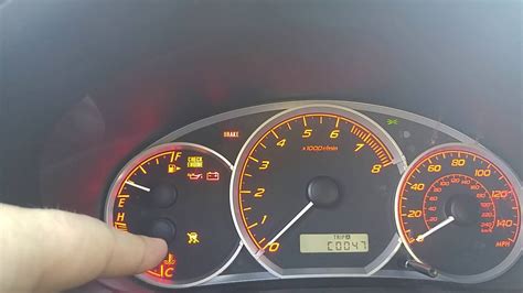 Subaru Blinking Check Engine Light