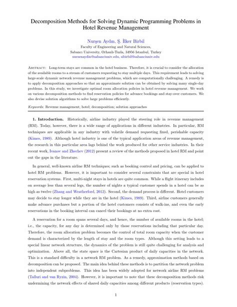 pdf decomposition methods for solving dynamic programming 28752 1