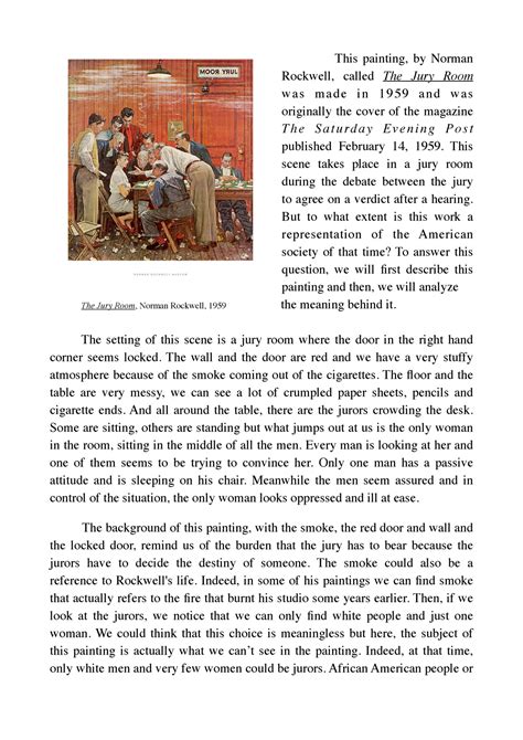 The Jury Room By Norman Rockwell This Painting By Norman Rockwell