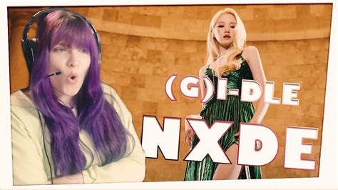 G I Dle Nxde Official Music Video Reaction Youtube