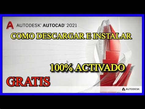 Como Descargar E Instalar Autocad Activado Legal Y Gratis Youtube